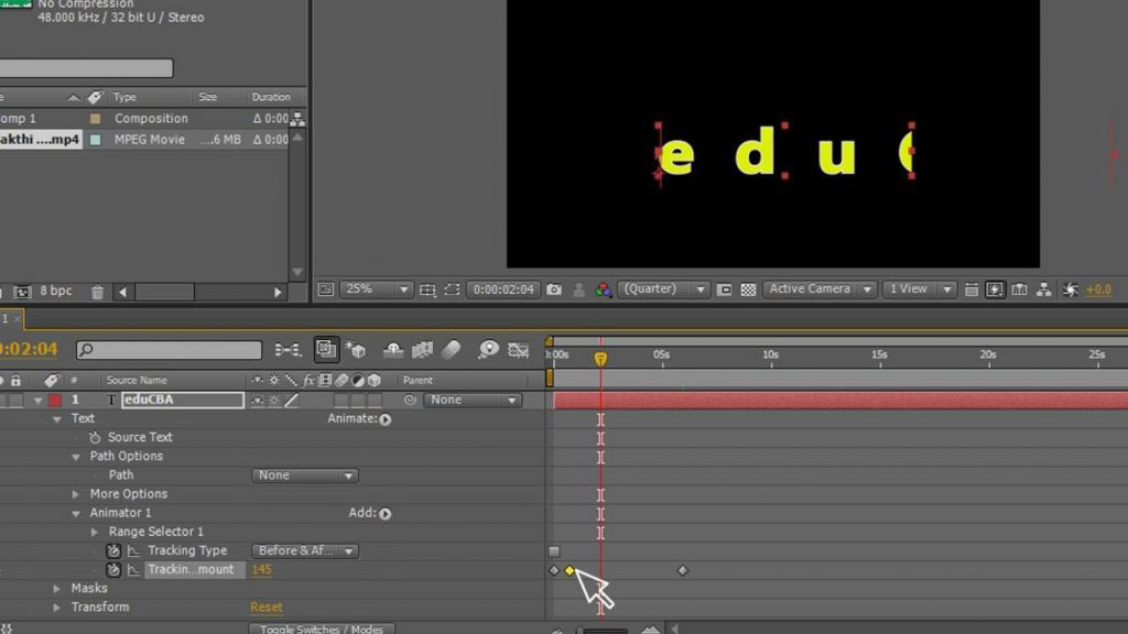 Adding Keyframes in After Effects | Using Mask Animation for Keyframes