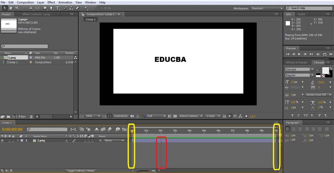 KeyFrames In After Effects Steps To Add Keyframes In After Effects
