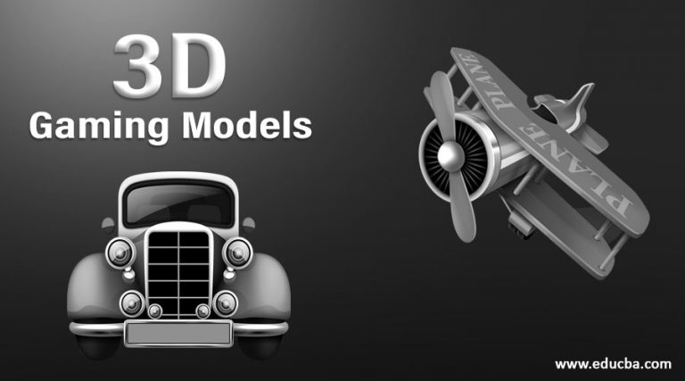 3D Gaming Models | Creating 3D Model and Characters for Gaming