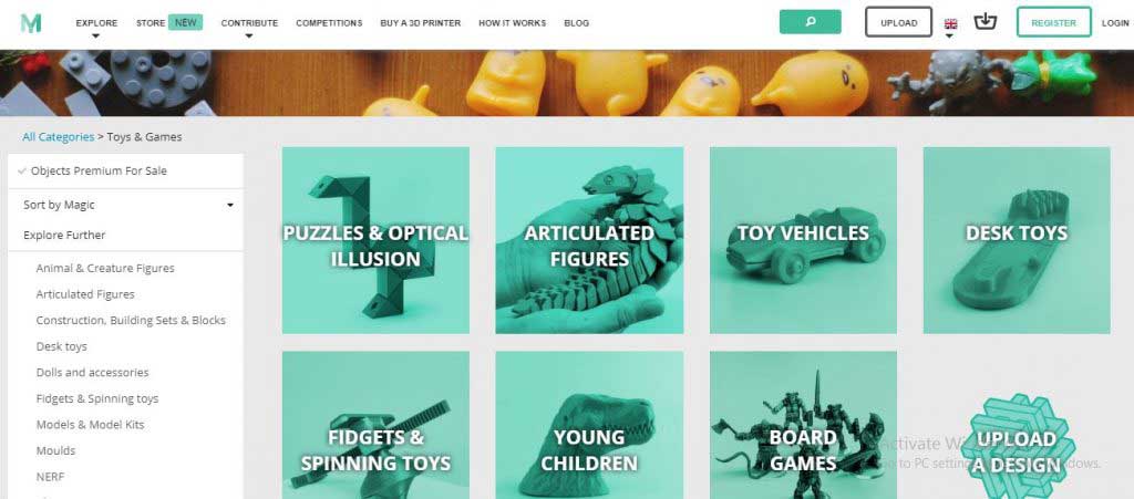 3D Printing Models | Creating Different 3D Models using Top Websites