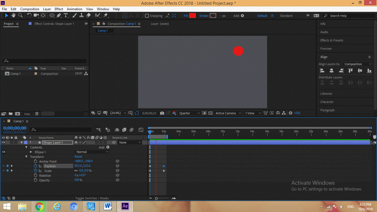 Export in After Effects | Export command of Adobe After Effect
