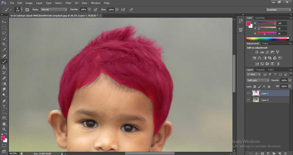 Change Hair Color in Photoshop | Techniques to Change Hair Color