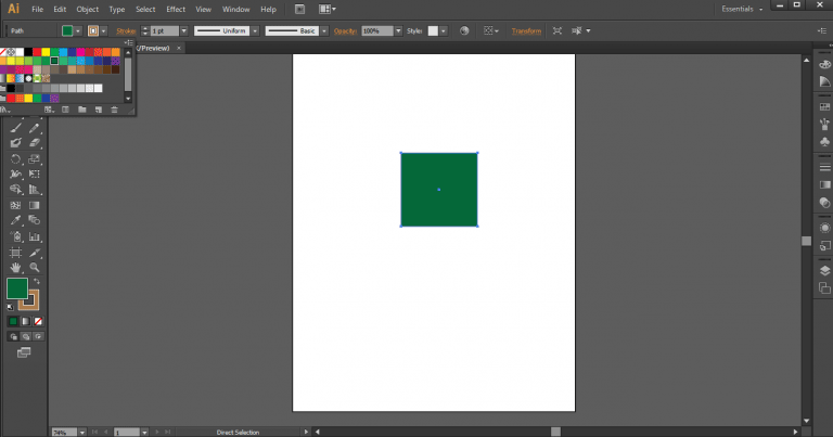 Direct Selection Tool Illustrator | Drawing and Constructing an Object