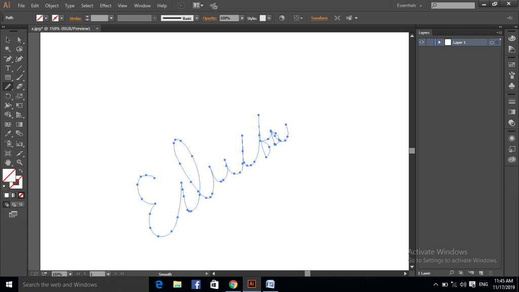 Smooth Tool in Illustrator | How to Make Smooth Lines in Illustrator?