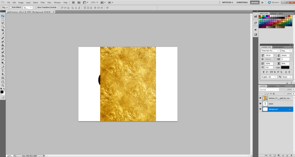Gold Text Effect in Photoshop | Create an Easy Realistic Gold Text Effects