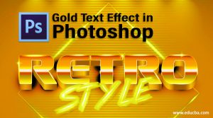 Gold Text Effect in Photoshop | Create an Easy Realistic Gold Text Effects