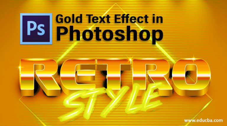 Gold Text Effect in Photoshop | Create an Easy Realistic Gold Text Effects
