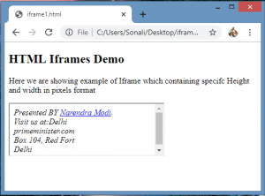 Iframes in HTML | Know 10 Amazing Tag Attributes of Iframe in HTML
