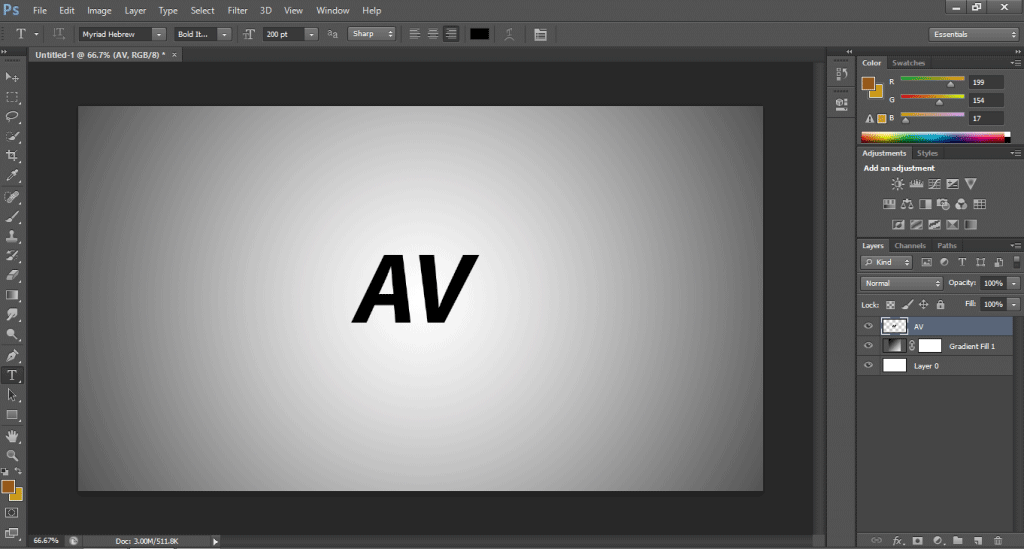 How to Make Logo in Photoshop | Creating Logo Using Photoshop Tools