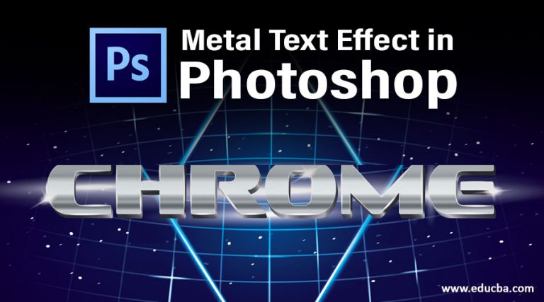 Metal Text Effect in Photoshop | Tutorials on Metal Inspired Text Effects