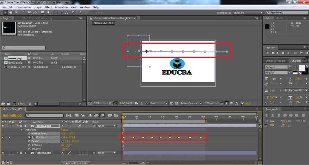 Motion Blur in After Effects | Creation of Motion Effects Using After Effects