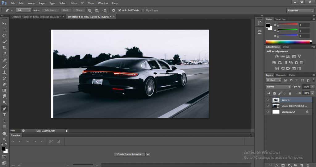 Motion Effect in Photoshop | Steps to Create a Motion Effect in Photoshop