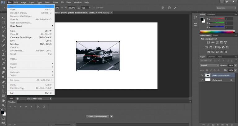 Motion Effect in Photoshop | Steps to Create a Motion Effect in Photoshop