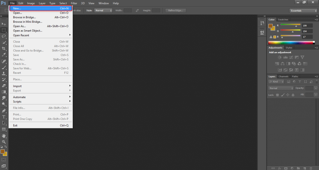 How to Make Logo in Photoshop | Creating Logo Using Photoshop Tools