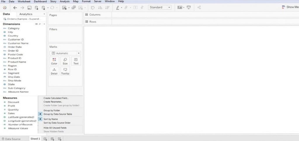 Pareto Chart in Tableau | Steps for Creating Pareto Chart with Importance