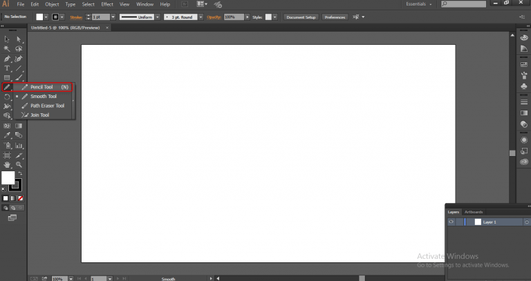 Smooth Tool in Illustrator | How to Make Smooth Lines in Illustrator?