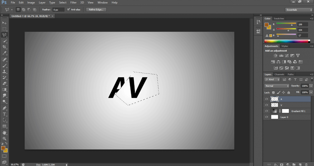 How to Make Logo in Photoshop | Creating Logo Using Photoshop Tools