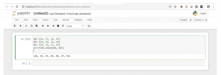 Python Sets Different Methods In Python Sets And The Syntax