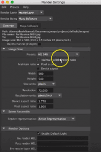 Rendering in Maya | Steps to Render Objects Using the Maya Software