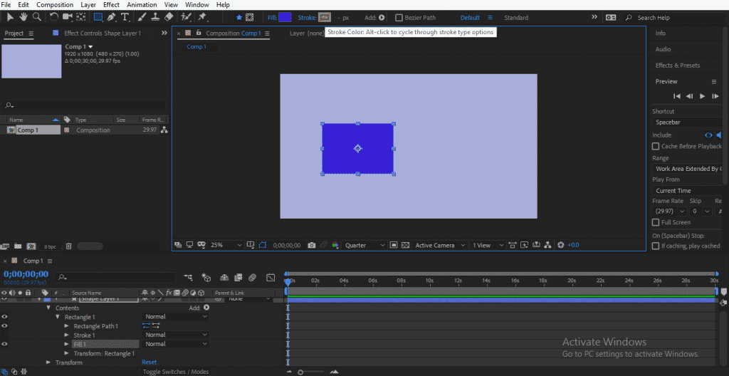 Shape Layers in After Effects | Steps for Adding & Creating Shape Layers