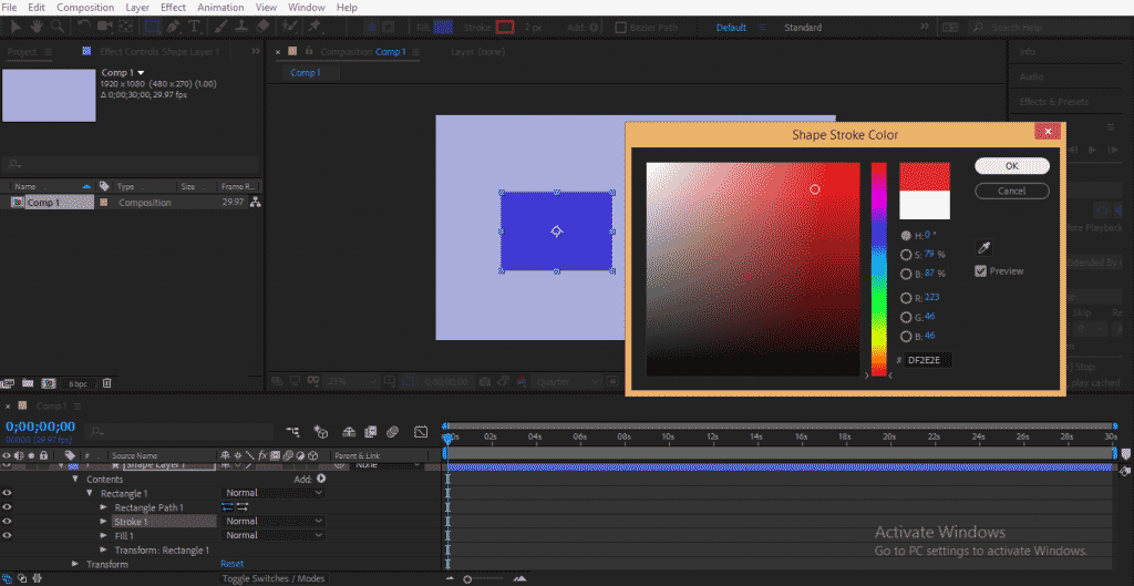 Shape Layers in After Effects | Steps for Adding & Creating Shape Layers
