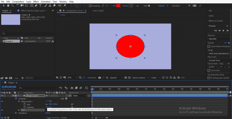 Shape Layers in After Effects | Steps for Adding & Creating Shape Layers