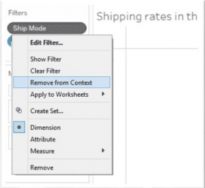 Tableau Context Filter | How to Create & Remove Tableau Context Filter?