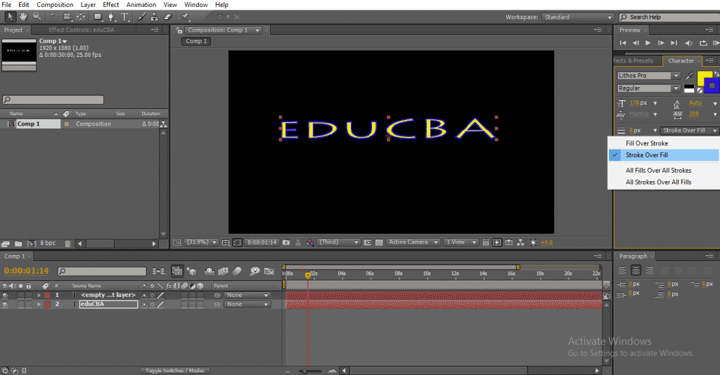 Text In After Effects Steps To Create Text Animations In After Effects