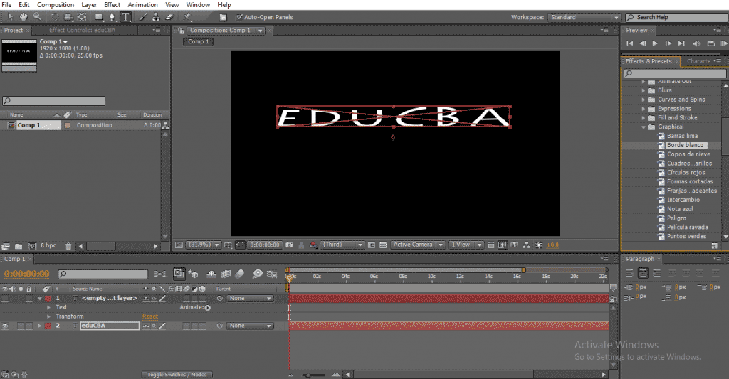 Text in After Effects | Steps to Create Text Animations in After Effects