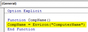 VBA Environ | How to Use Environ Function in Excel VBA?