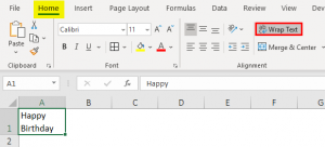 New Line in Excel Cell | How to Insert or Start a New Line in Excel Cell?