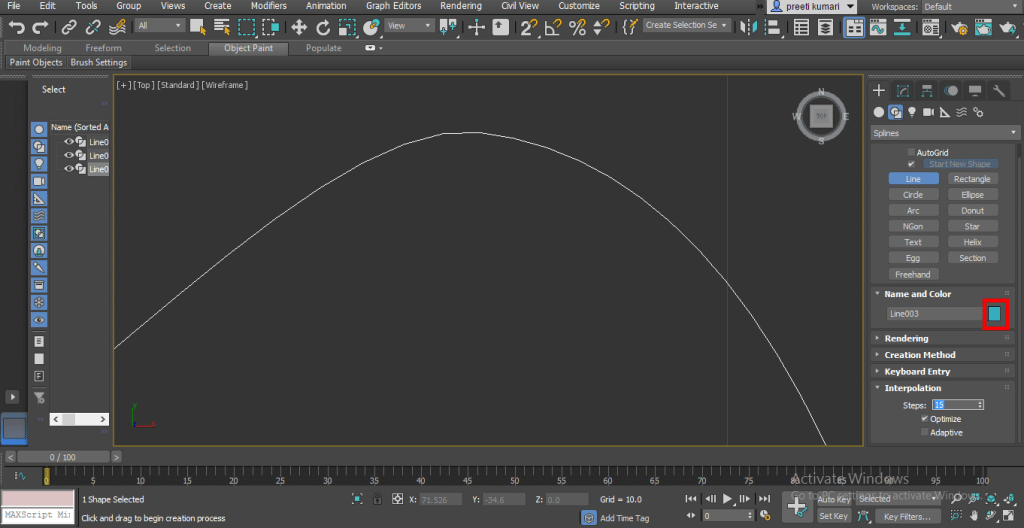 Spline in 3ds Max | Uses of Various Tools in Spline Command