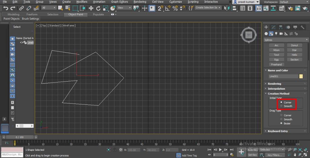 Spline in 3ds Max | Uses of Various Tools in Spline Command