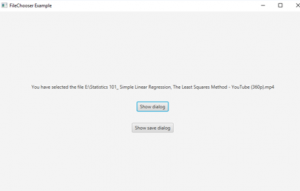 JavaFX FileChooser | Several Steps to Create a FileChooser in JavaFX