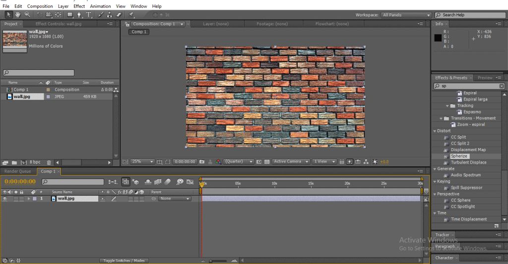 3D Effects in After Effects | Creating a Room with color in 3D Effects