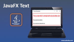 JavaFX Text | Properties | Constructors | Program to Implement