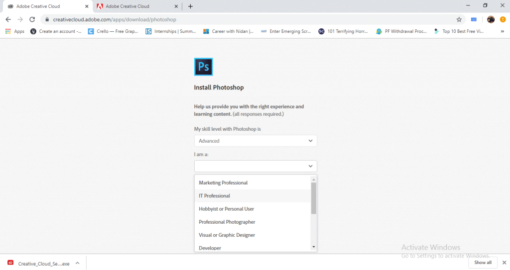 Install Adobe Creative Cloud - Step by Step Creative (apps)