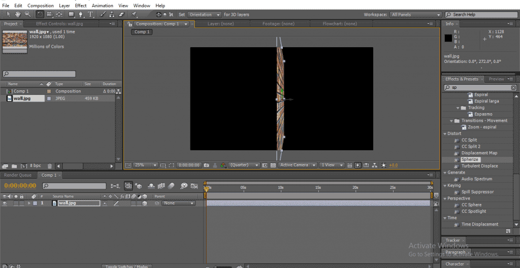 3D Effects in After Effects | Creating a Room with color in 3D Effects