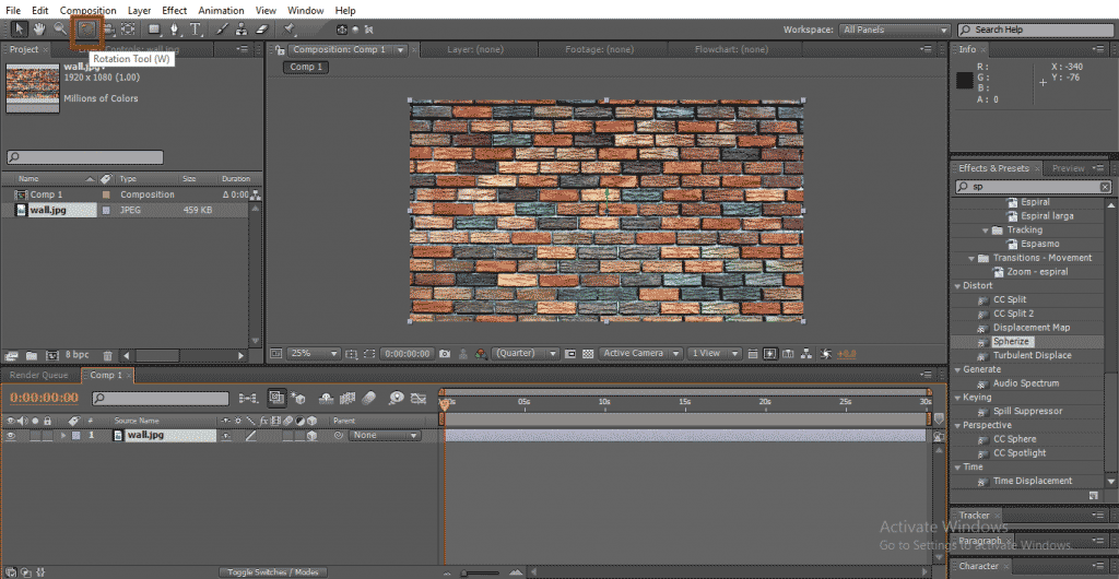 3D Effects in After Effects | Creating a Room with color in 3D Effects