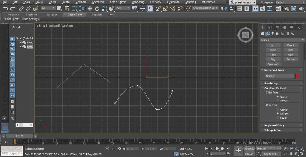 Spline in 3ds Max | Uses of Various Tools in Spline Command