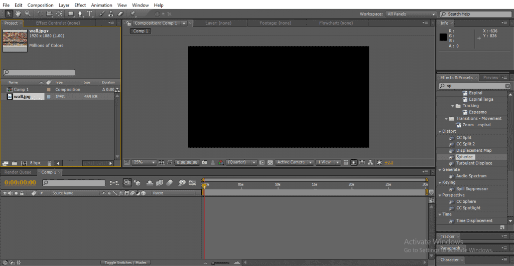 3D Effects in After Effects | Creating a Room with color in 3D Effects