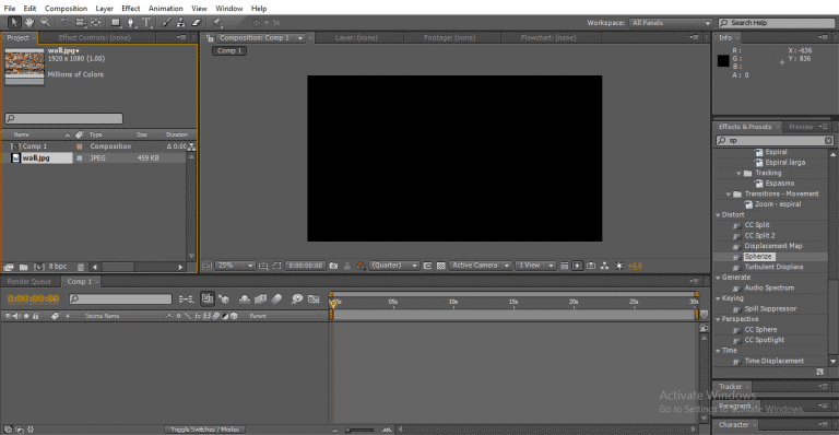 3D Effects in After Effects | Creating a Room with color in 3D Effects
