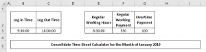 Excel Timesheet Template | Creating Employee Timesheet Template