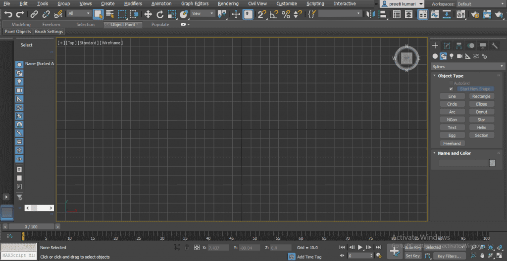 Spline in 3ds Max | Uses of Various Tools in Spline Command