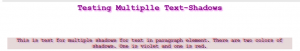 CSS for Text-Shadow | Uses of Text-Shadow Property offered in CSS