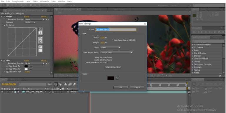 Color Grading in After Effects | Process to Change the Colors to the ...