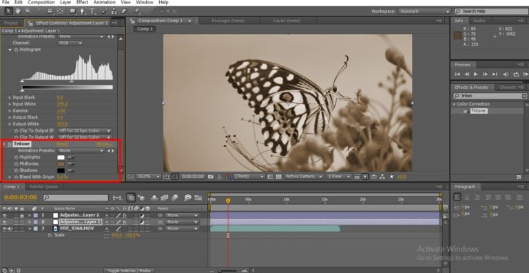 Color Grading in After Effects | Process to Change the Colors to the ...