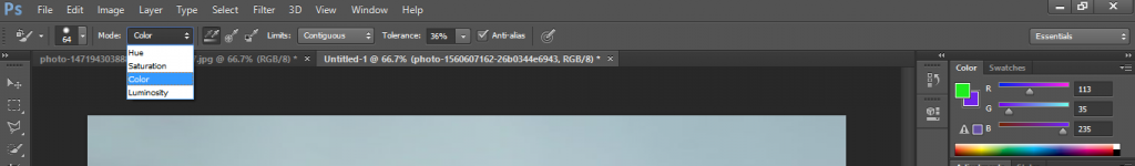 Color Replacement Tool in Photoshop | Blend, Replace and Mix Colors