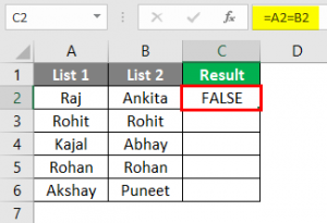 Compare Two Lists in Excel | How to Compare Two Lists in Excel?