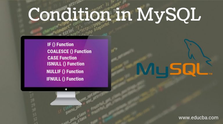 Condition in MySQL | Conditional Operators in MySQL